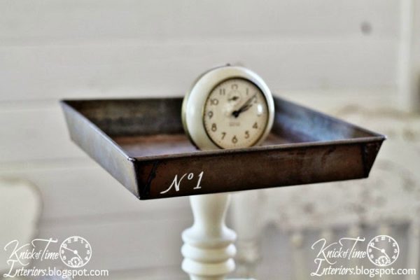 Repurposed Baking Pans Tiered Stands ~ Numbered Versions - Knick of Time