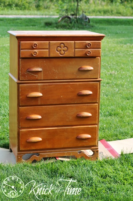 an Upcycled Dresser - Knick of Time