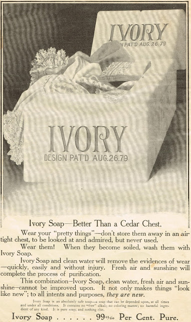 Antique Graphics Wednesday - Early 1900's Ivory Soap Ads - Knick of Time