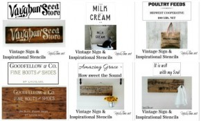 Old Feed Sack Style Tote Bag, Sign or Pillow - Knick of Time