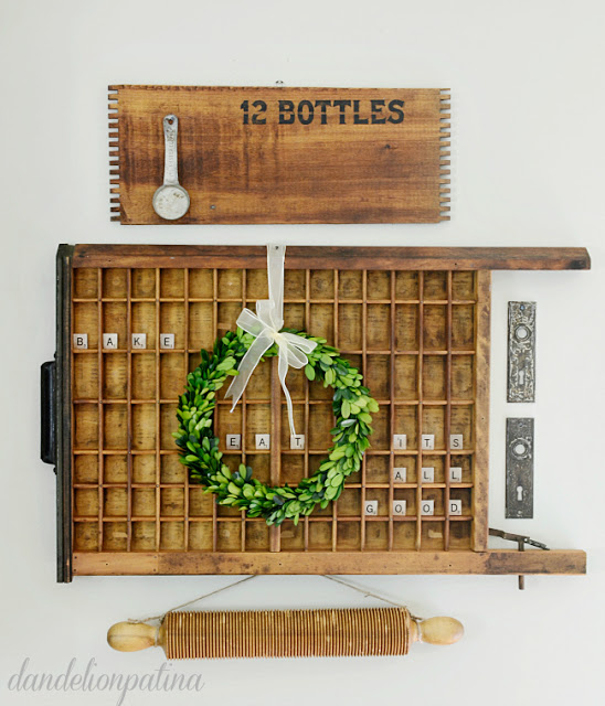 Vintage Inspiration Party #205 - Printer's Tray Display, Tea Cup ...