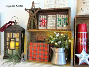 Farmhouse Friday - Repurposed Christmas Decor - Knick of Time