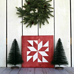 The Lazy Girl's Guide to Make a Farmhouse Barn Quilt Block Sign with ...