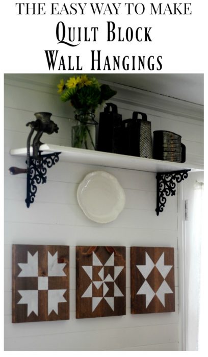 The Lazy Girl's Guide to Make a Farmhouse Barn Quilt Block Sign with ...