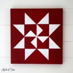 The Lazy Girl's Guide to Make a Farmhouse Barn Quilt Block Sign with ...