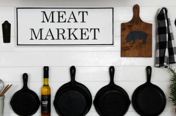 Meat Market Farmhouse Kitchen Sign - Knick of Time