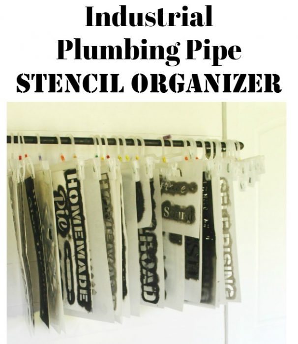 Industrial Pipe Stencil Storage Hanger + Stencils Clearance Sale ...