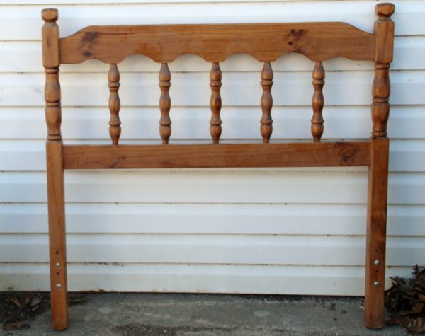 Repurposed Headboard Farmhouse Flower Planter - Knick of Time