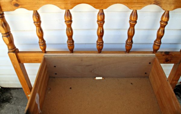 Repurposed Headboard Farmhouse Flower Planter - Knick of Time