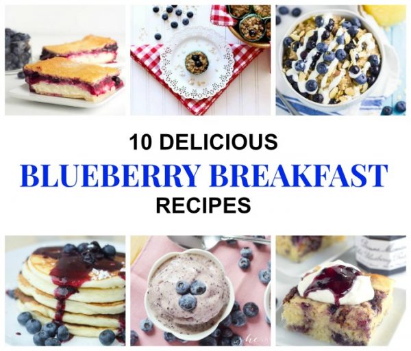 10 Delicious Blueberry Breakfast Recipes You'll Love - Knick of Time