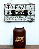 Dog Bone DIY Treats Storage Jar - Knick of Time