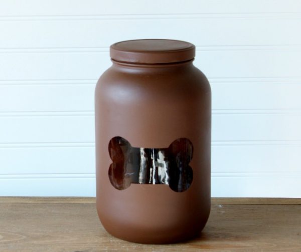 Dog Bone DIY Treats Storage Jar - Knick of Time