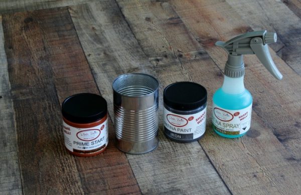 DIY Rusted Tin Cans Succulent Planters - Knick of Time